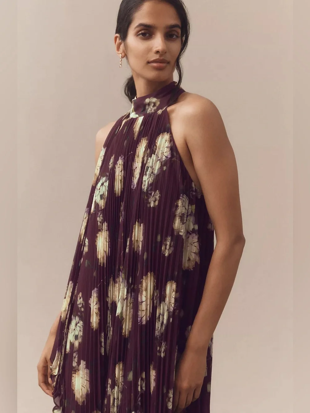 Anthropologie | Dresses | Anthropologie Bhldn Rosie Floral Mockneck ...